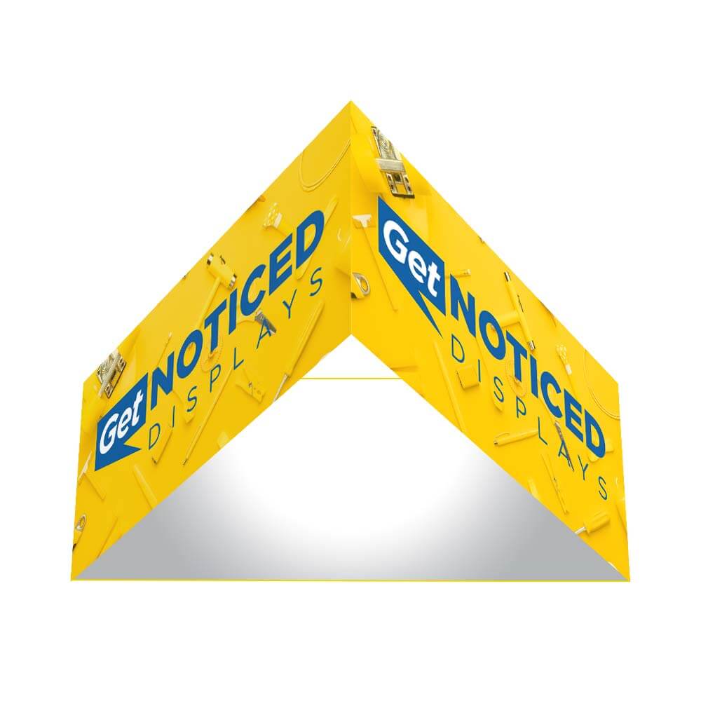 5ft Triangle Hanging Banners – Get Noticed Displays