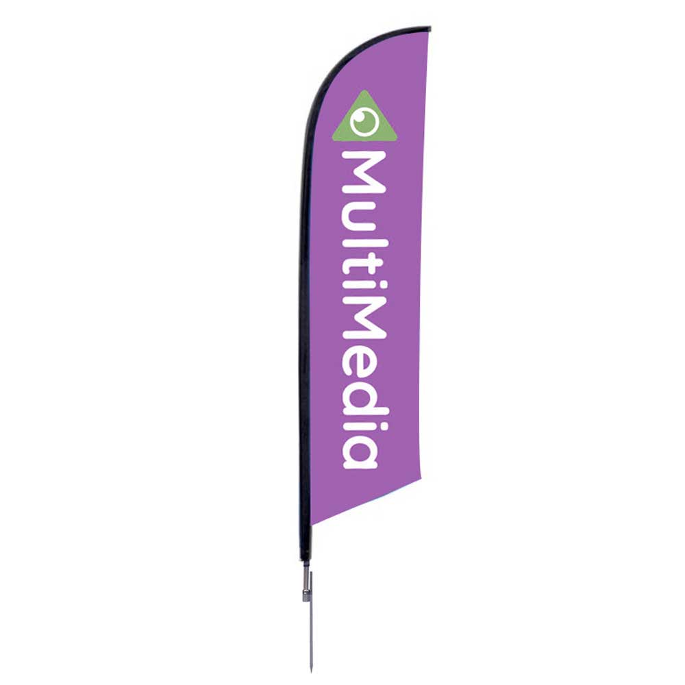 7ft Custom Feather Flags – Get Noticed Displays