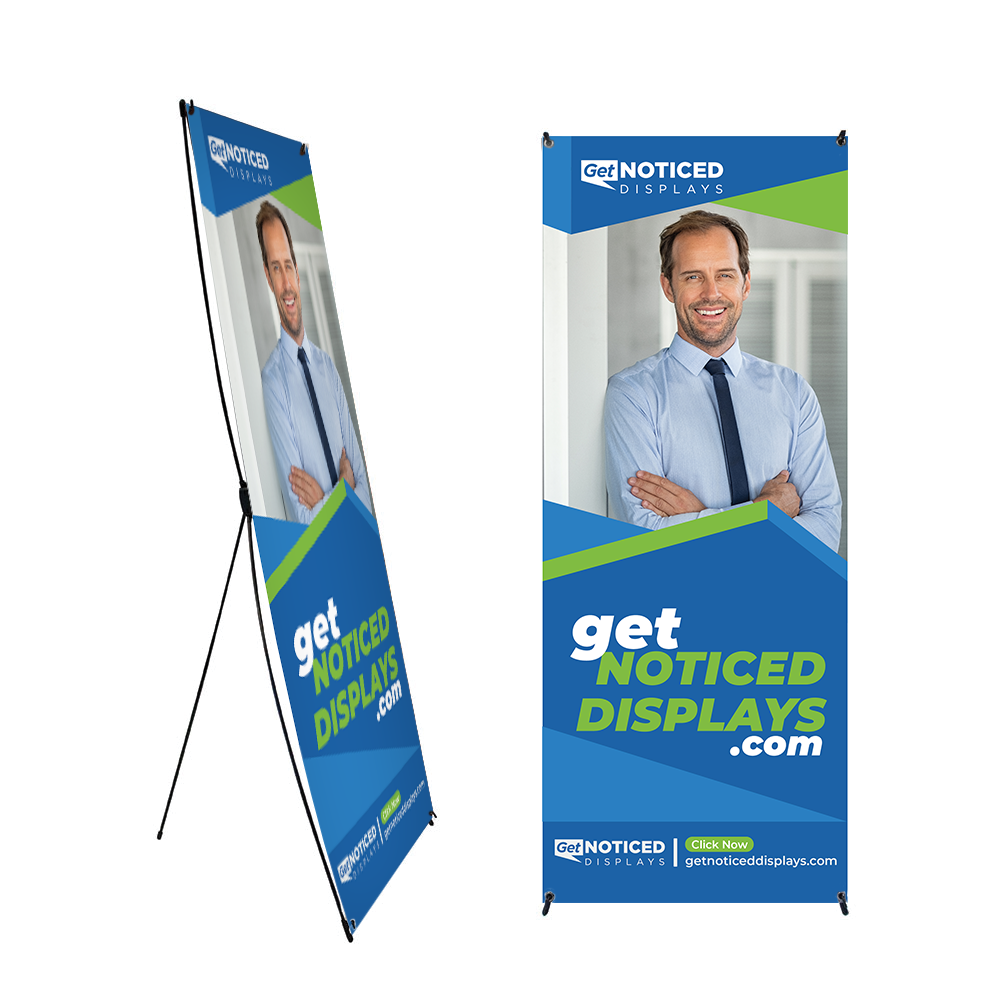 X Banner Stands – Get Noticed Displays