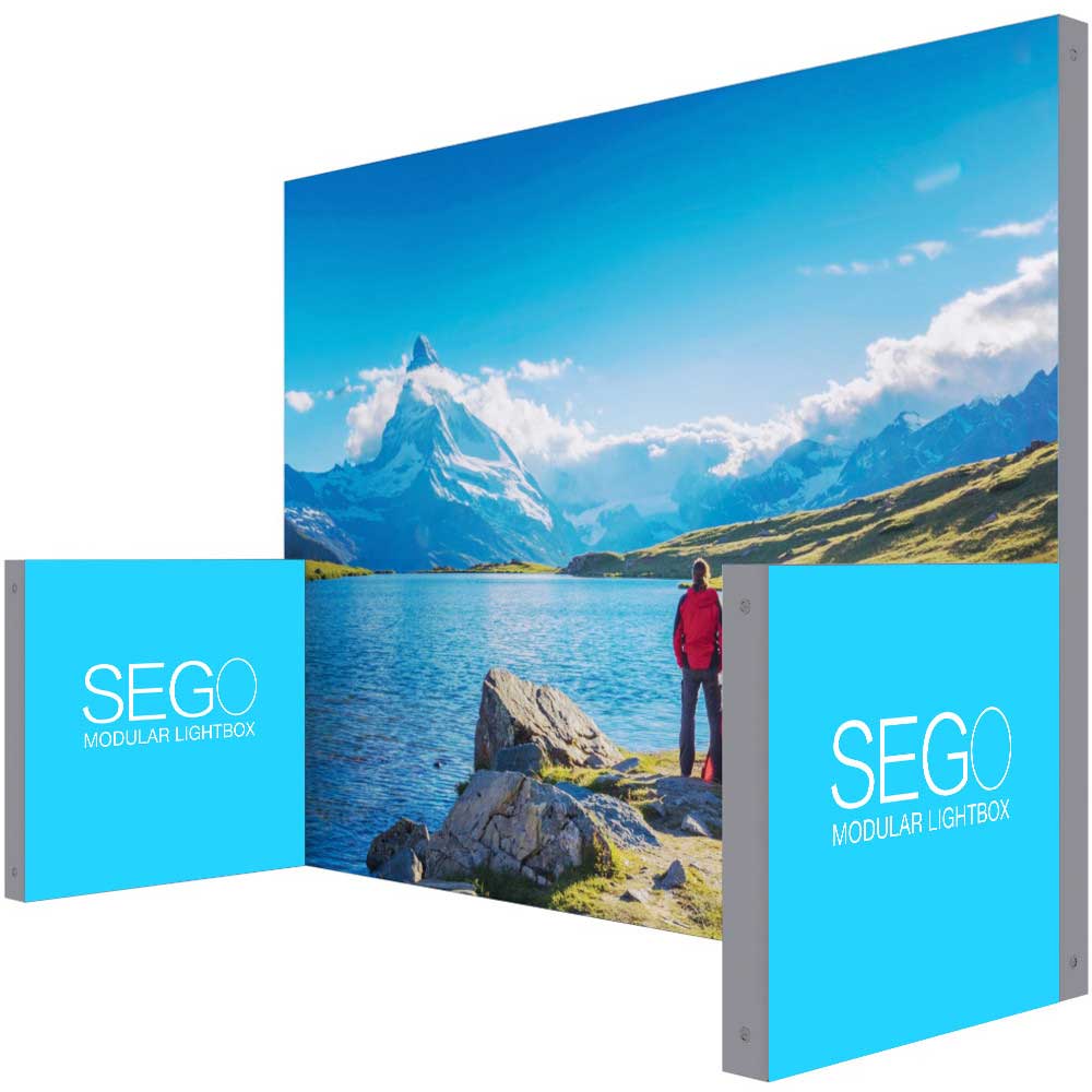 SEGO Backlit Modular Displays – Get Noticed Displays