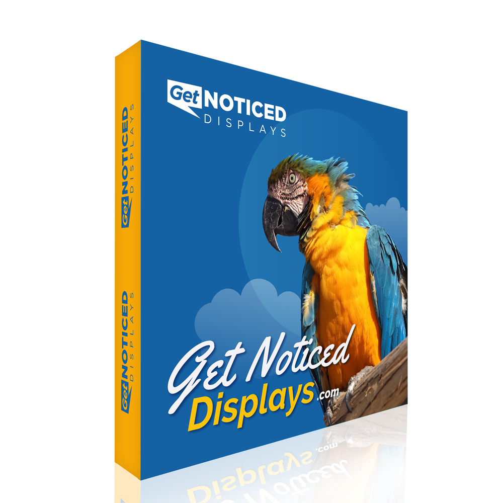 8 FT Fabric Pop Up With Endcaps Graphic Only – Get Noticed Displays