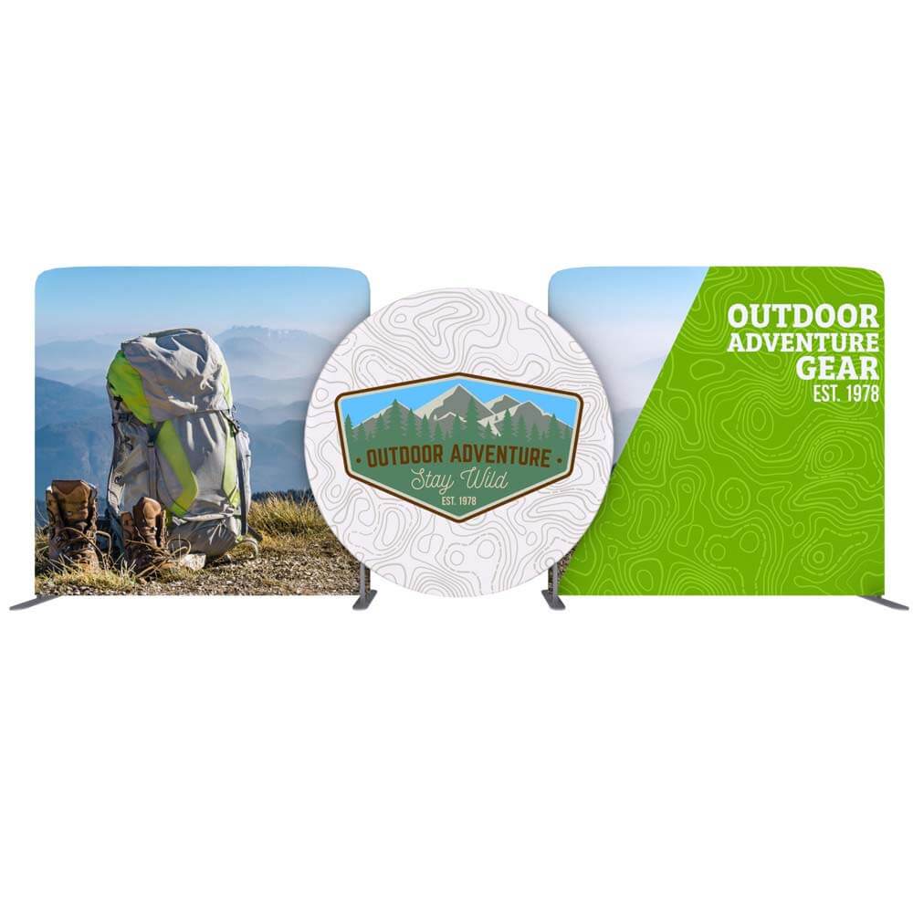 20 ft EZ Connect Double-Sided Modular Kit I Display – Get Noticed Displays