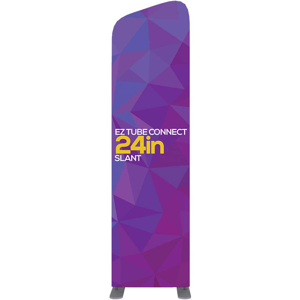 2 ft EZ Connect Slanted Top Single-Sided Tubular Display – Get Noticed ...