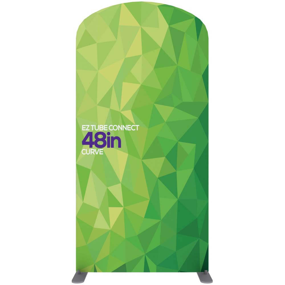 4 ft EZ Connect Curved Top Double-Sided Tubular Display – Get Noticed ...