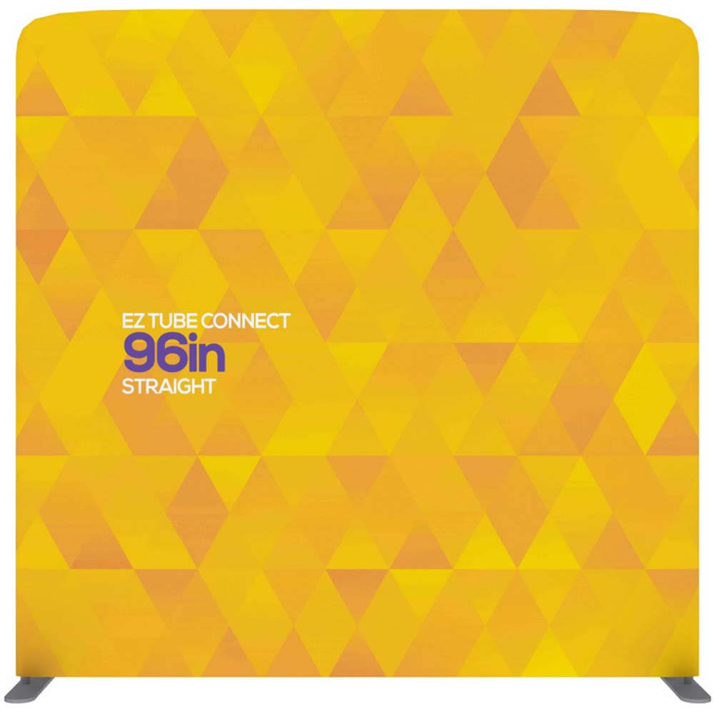 8 ft EZ Connect Double-Sided Tubular Display – Get Noticed Displays