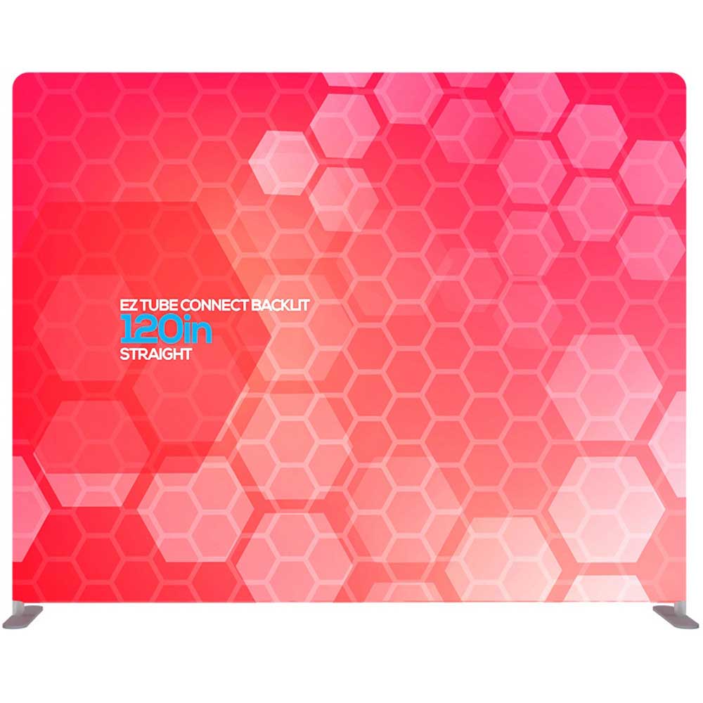 10 ft. EZ Tube Connect Straight Backlit Single-Sided Display – Get ...