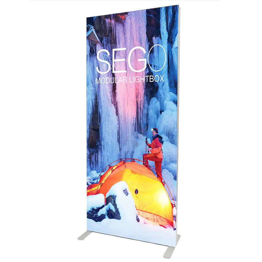 SEGO 8ft Modular Lightbox Display – Get Noticed Displays