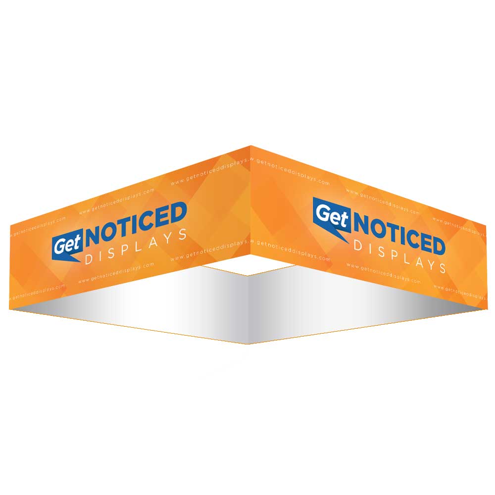 15ft x 60 in Square Hanging Banner Single-Sided – Get Noticed Displays