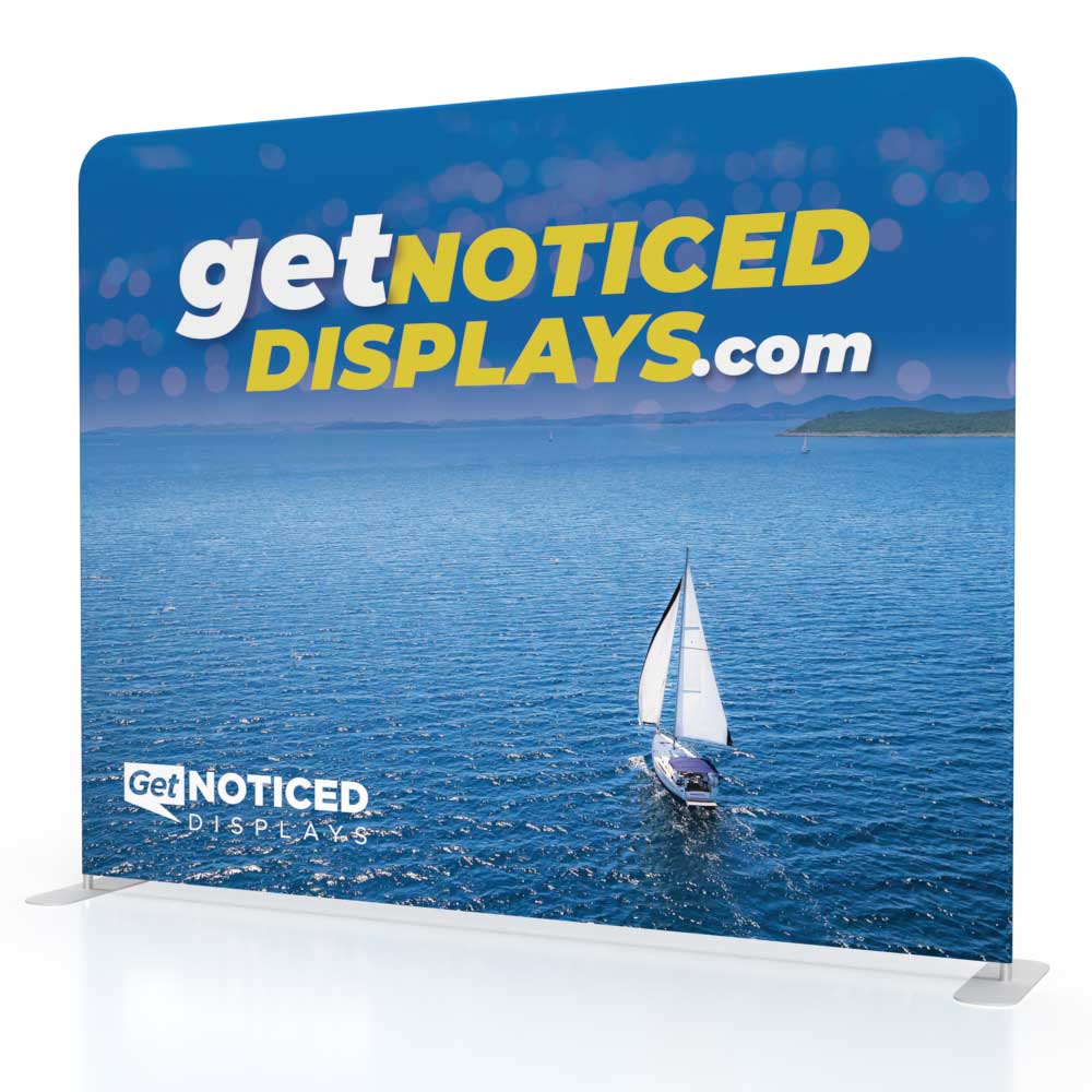 10 FT Custom Tension Fabric Tube Display Double-Sided – Get Noticed ...